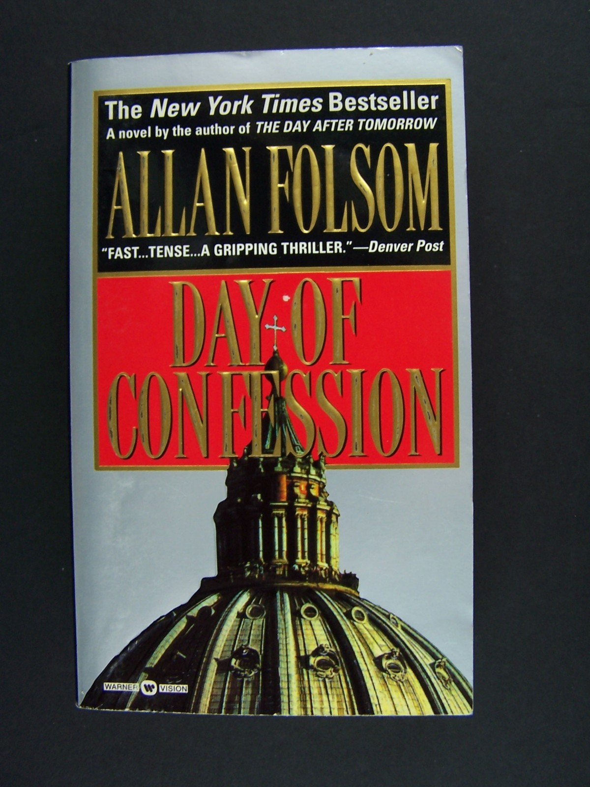 Day of Confession Mass Market Paperback by Allan Folsom 9780446604536| eBay