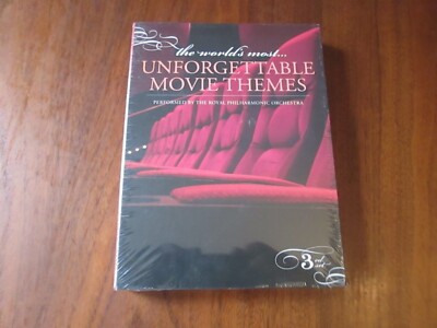 THE WORLD'S MOST UNFORGETTABLE MOVIE THEMES 3CD Box Set STILL SEALED ...