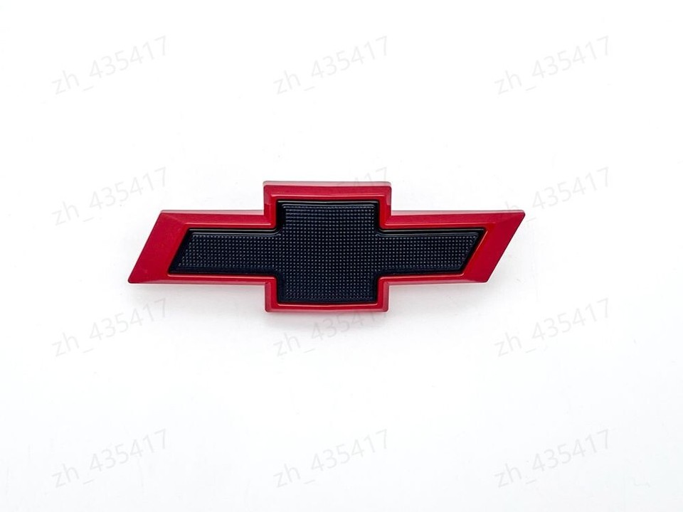 2019 -2024 Chevrolet Silverado Small Red Black Bowtie Grille Emblem ...