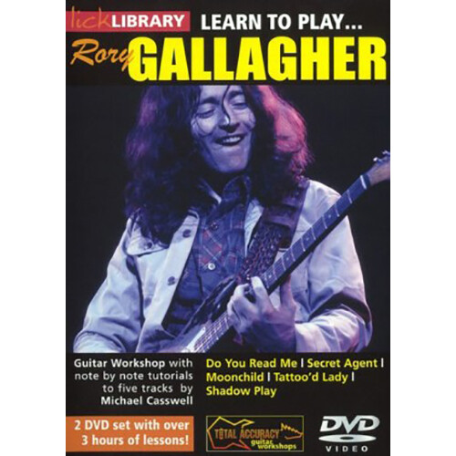 Learn To Play Rory Gallager Lick Library DVD RDR0162 | eBay Australia