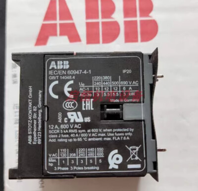 ABB Contactors IEC/EN 60947-4-1 24V (pin type) B7-30-10-P | eBay