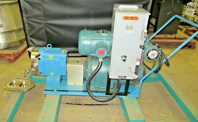 Waukesha Pump Model 60 ROTARY POSITIVE DISPLACEMENT PUMP With US ...