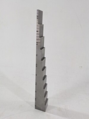 1018 Steel Calibration Block for Ultrasonic Thickness Gauge Linearity ...