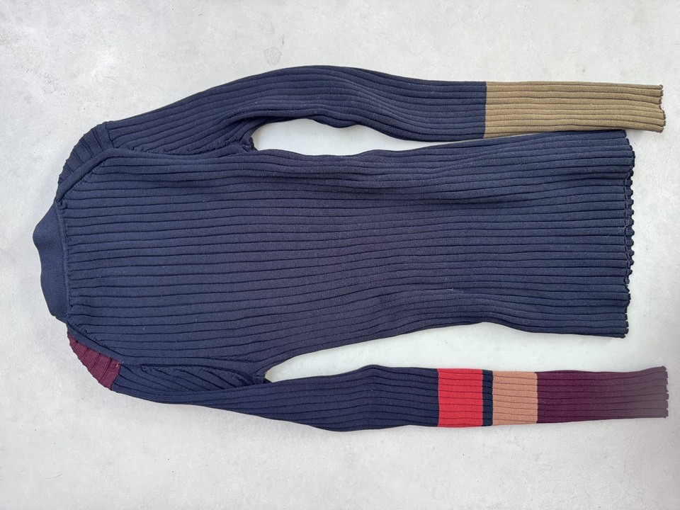 Whistles All Stripe 60's Rib Colour Block Top - Size XS | eBay UK