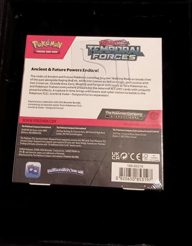 Temporal Forces Booster Bundle & 3 Vibrant Paldea Mini Tins *sealed* | eBay