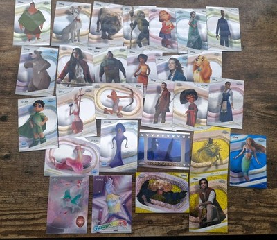 Topps Disney Chrome 2025 Bundle - Ariell Blue 150/Yellow Diamond ...