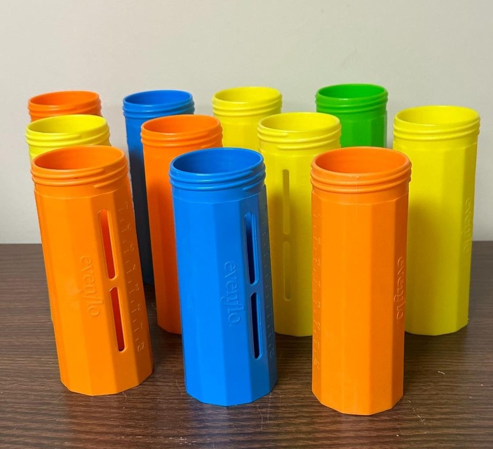 11 Vintage Evenflo Drop In Style Baby Bottles & Extras | eBay