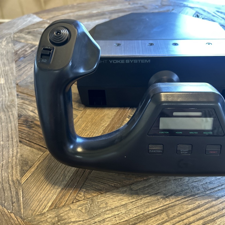 Logitech Saitek Pro Flight Yoke System Simulator-Yoke ONLY | eBay