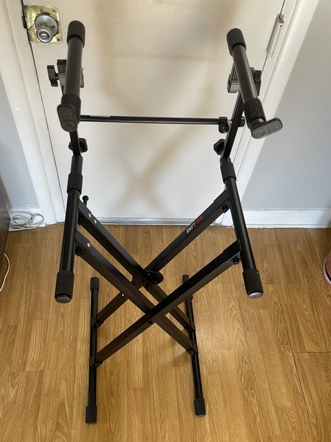 ProLine PL402 2-Tier Double X-Braced Keyboard Stand for sale online | eBay