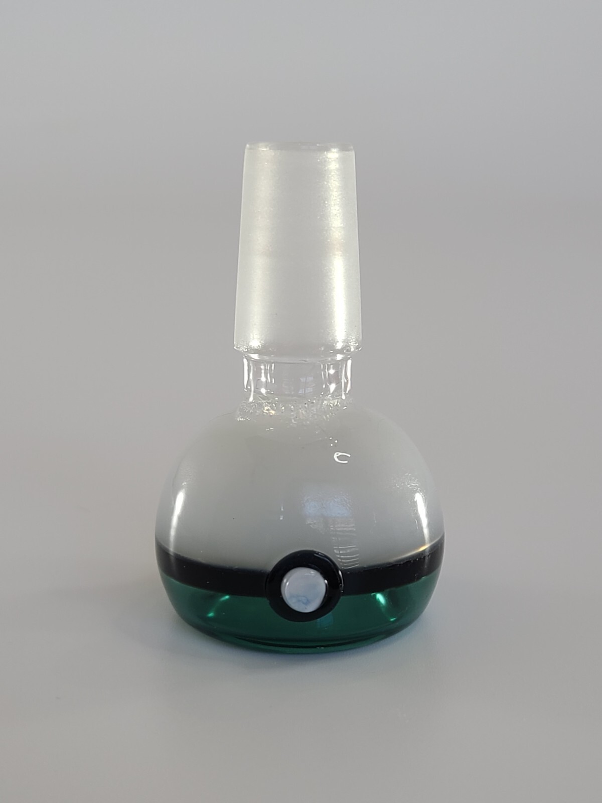 14mm Green Glass Male Unique Slide Pokemon Pokeball Replacement Hookah ...