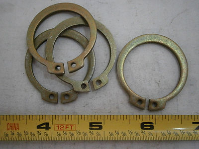 American Ring 5160-125 External Snap Rings Heavy Duty 1.15" Steel Lot ...