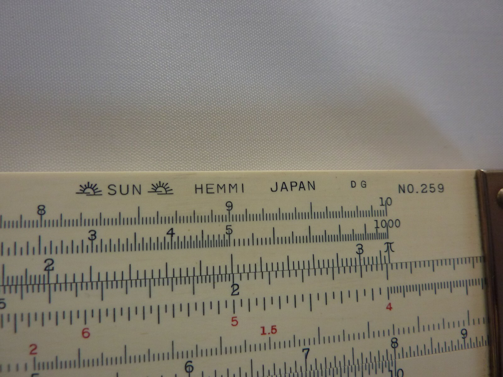 VINTAGE SUN HEMMI BAMBOO SLIDE RULE (#259) | eBay