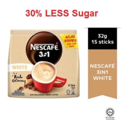 NESCAFE Ipoh White Coffee So Creamy, Instant Coffee(15 stick per pack ...
