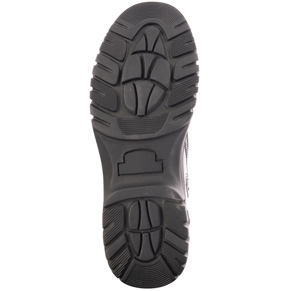 Black High Gloss Forced Entry Boots Tactical Slip-Resistant Side Zipper ...
