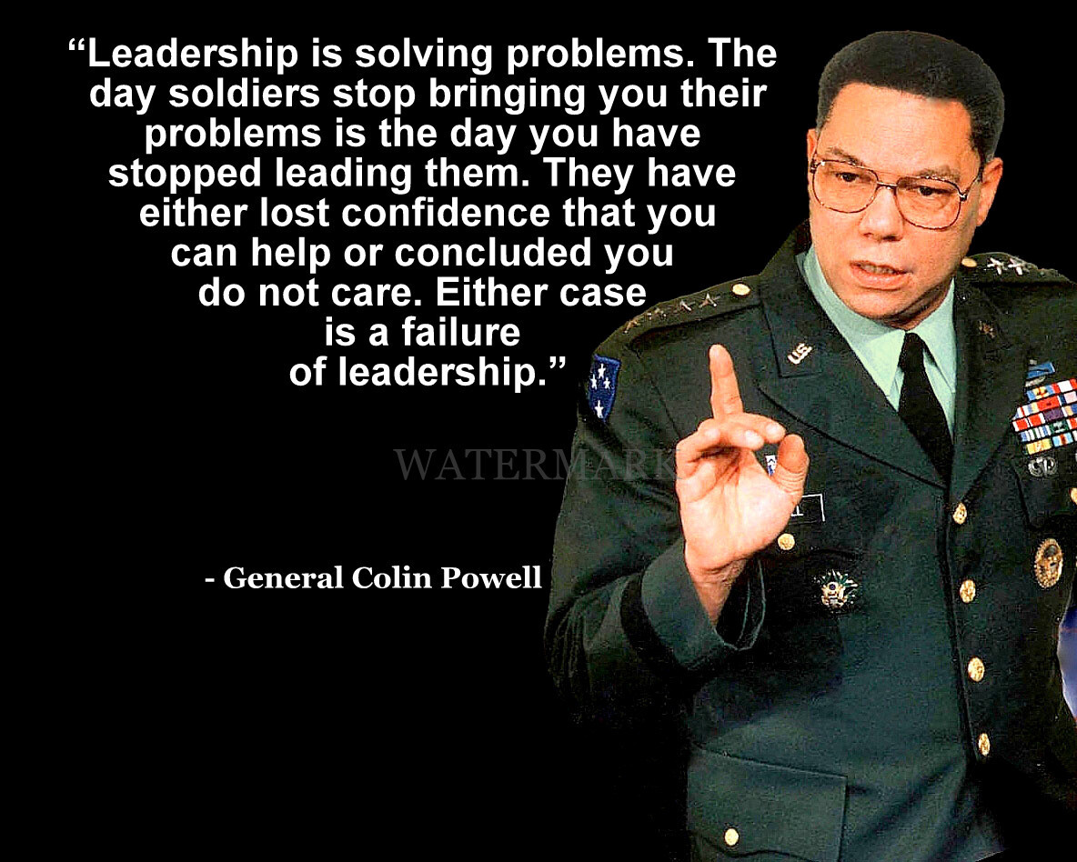 Colin Luther Powell Quotes General Colin L. Powell, USA | Academy Of