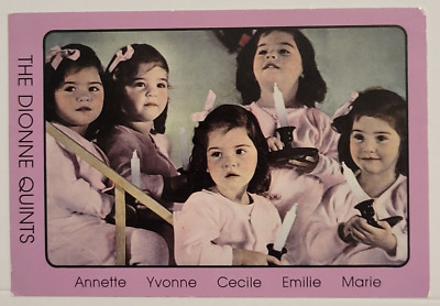 The Dionne Quints World Famous Quintuplets Born 1934 Postcard | eBay