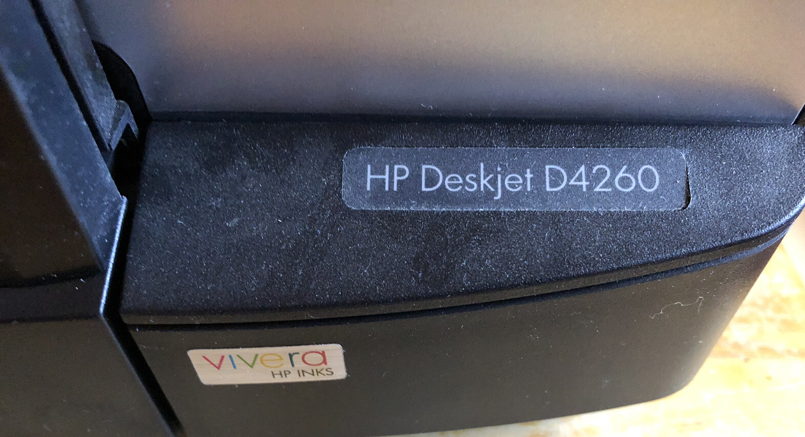 HP Deskjet D4260 Standard Inkjet Printer, Needs Ink, Very Limited Use ...