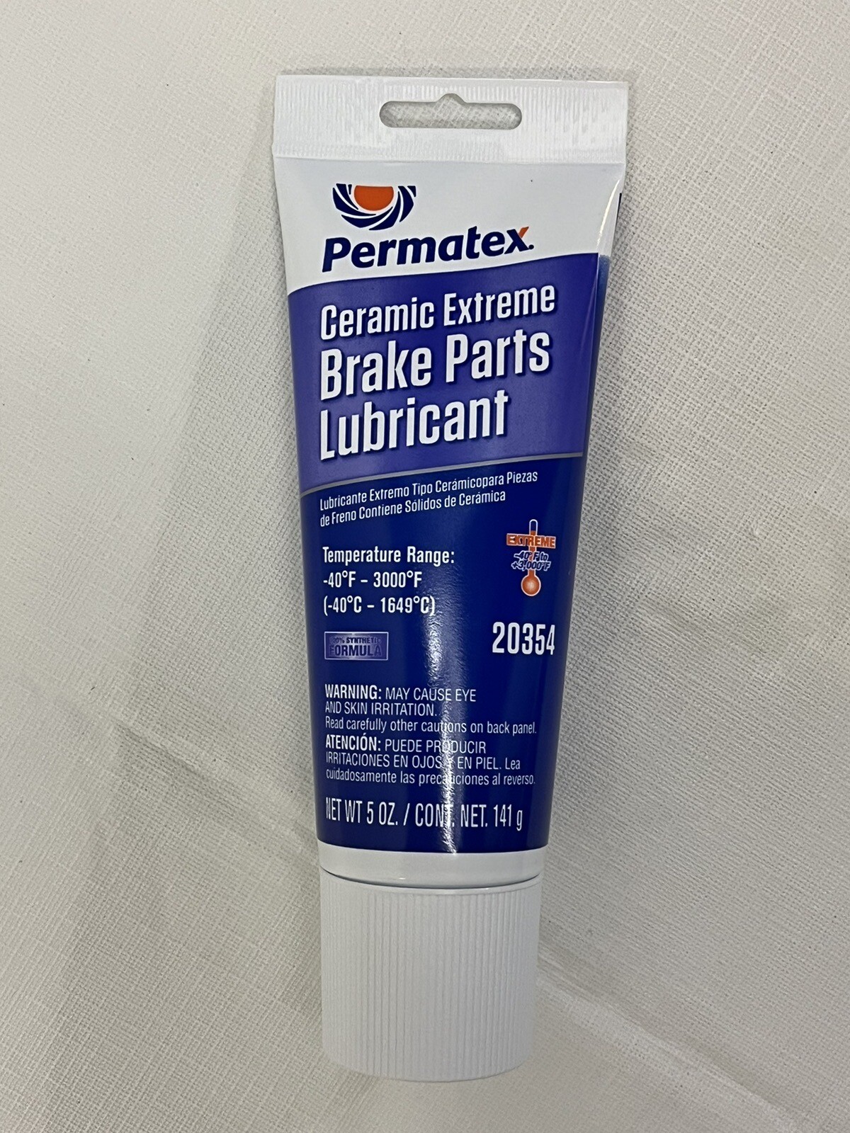 Permatex 20354 Ceramic Extreme Brake Parts Lubricant 5fl Oz Tube for ...
