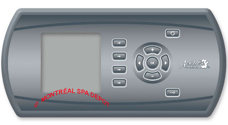 Spa Gecko Aeware Topside control keypad IN.K600 with 5 outputs for IN ...