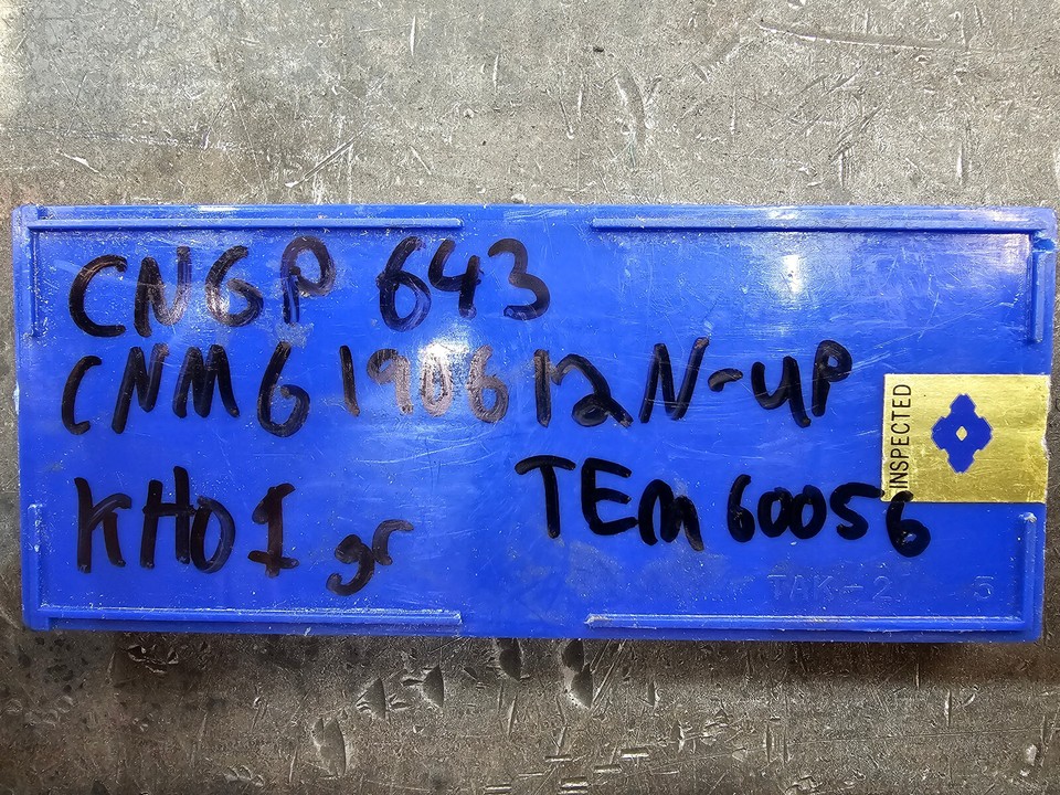 Qty 7 Sumitomo CNGP 643 CNMG190612N-UP TEM 60056 KH01 Grade Carbide Inserts | eBay