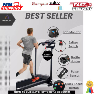 Treadmill Running Jogging Electric Motorized Machine Home Fitness ...