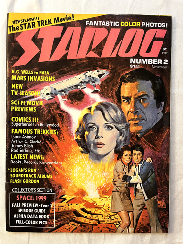 VINTAGE Starlog Magazine #2 Star Trek Movie RARE SPACE 1999 | eBay