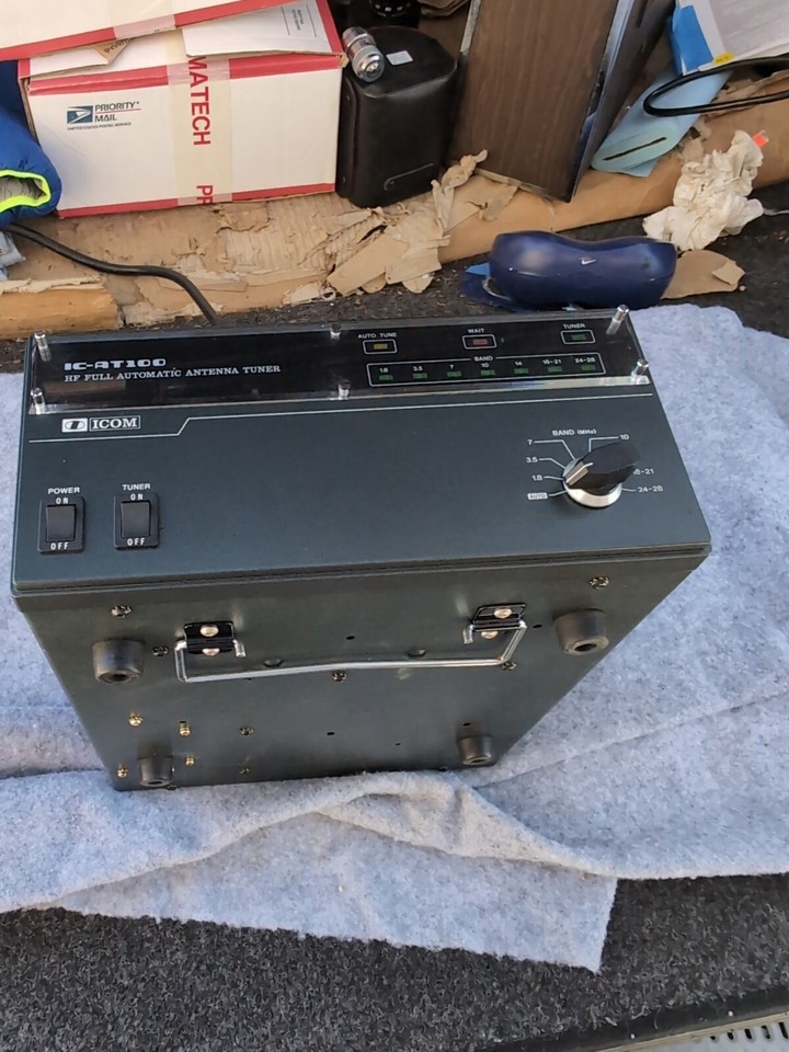 icom antenna tuner Ic-at100 Hf Full Automatic Antenna Tuner | eBay