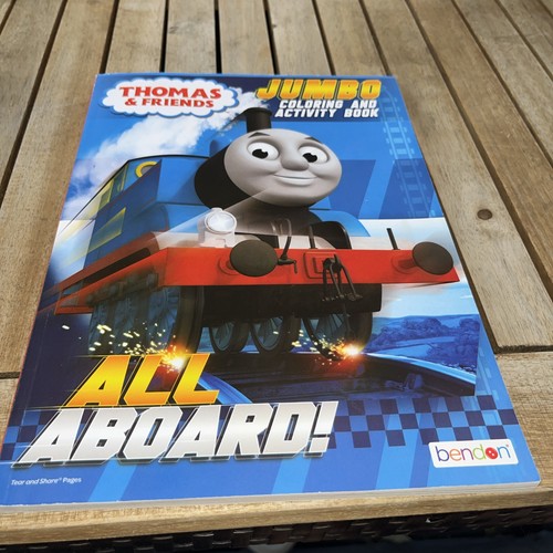 Thomas and Friends Kids Jumbo Coloring Activity Book Tear and Share ...