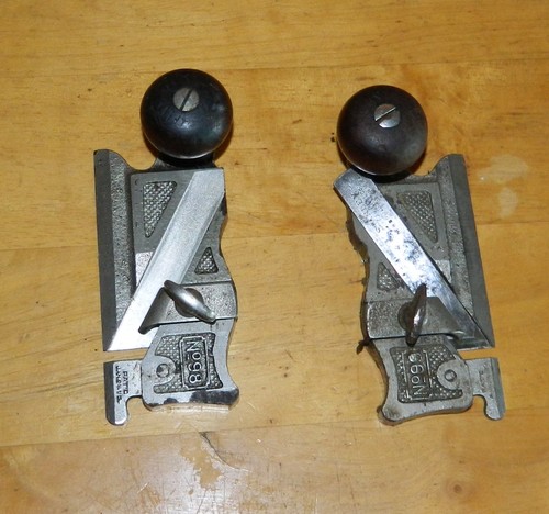 2- Vintage Stanley No. 98 No. 99 Side Rabbit Woodworking Planes | eBay