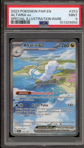 Pokemon Altaria ex Paradox Rift Special Illustration Rare #253 PSA 9 ...