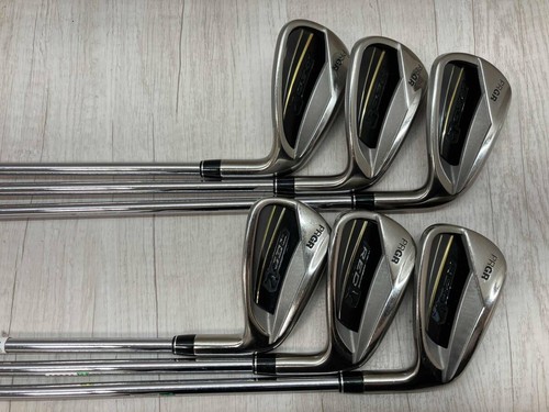 Prgr Red Titn Face Iron Set Pro Gear Flex R 6 Piece 5-9.P Golf Club For ...