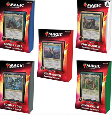 Magic The Gathering Ikoria: Lair of Behemoths Commander Decks | All 5 ...