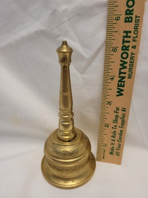 Vintage 5 Inch Brass Bell | eBay