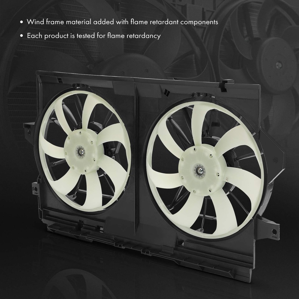 Dual Radiator Cooling Fan Assembly for Subaru Crosstrek 19-23 2.0L ...