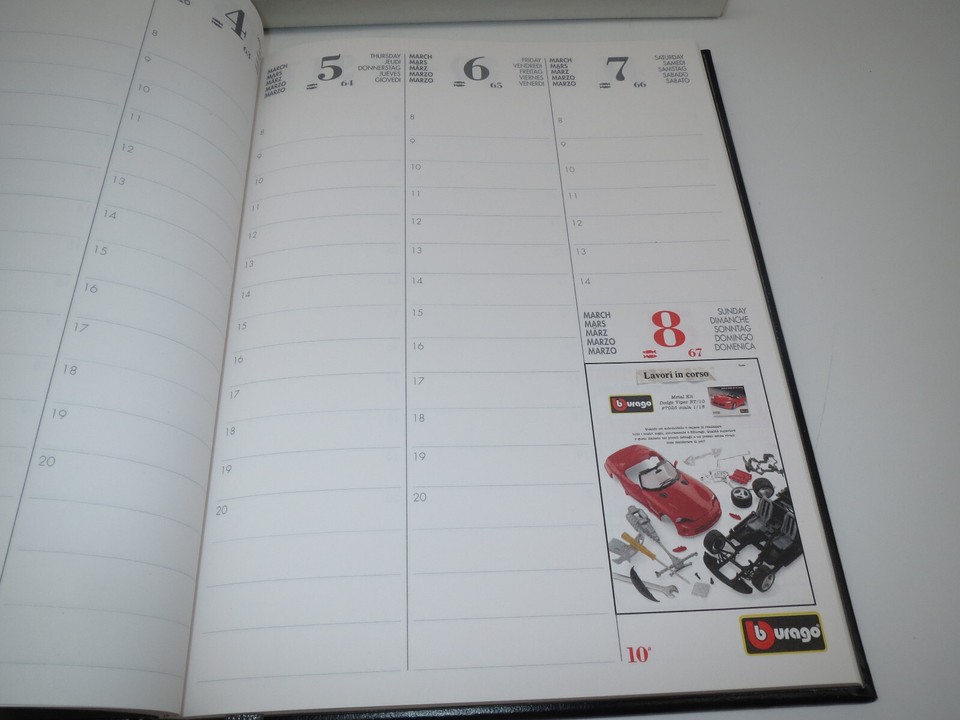 BBurago Kalender "1998" !! (128) | eBay.de