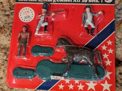 1975 MEN OF '76 #3 Revolutionary War Toy Soldiers Set Unused NOS | eBay