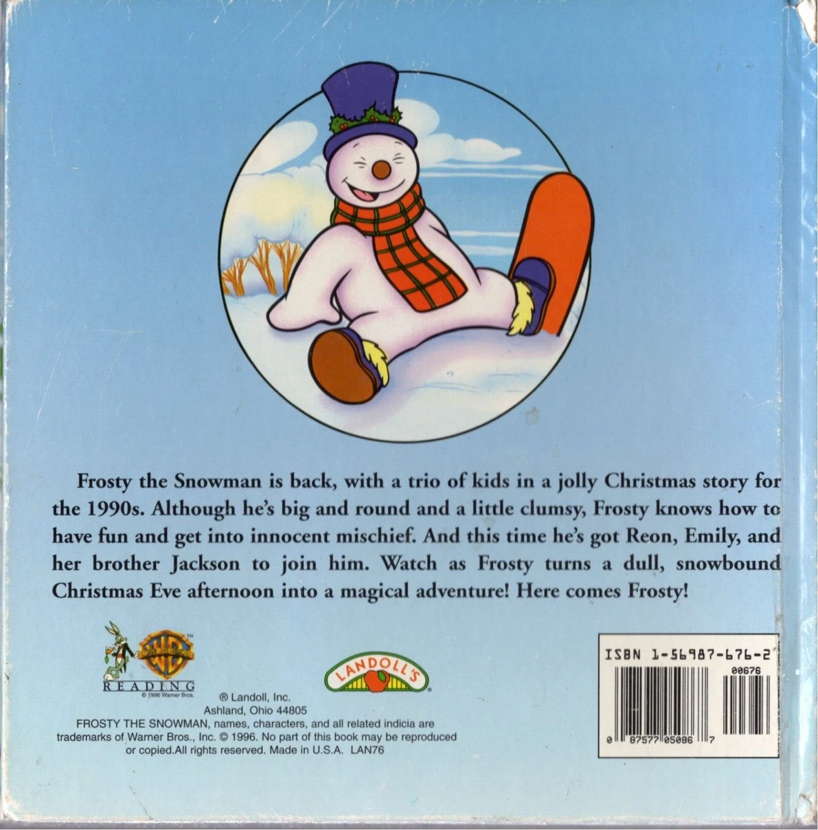 Frosty The Snowman Characters Names