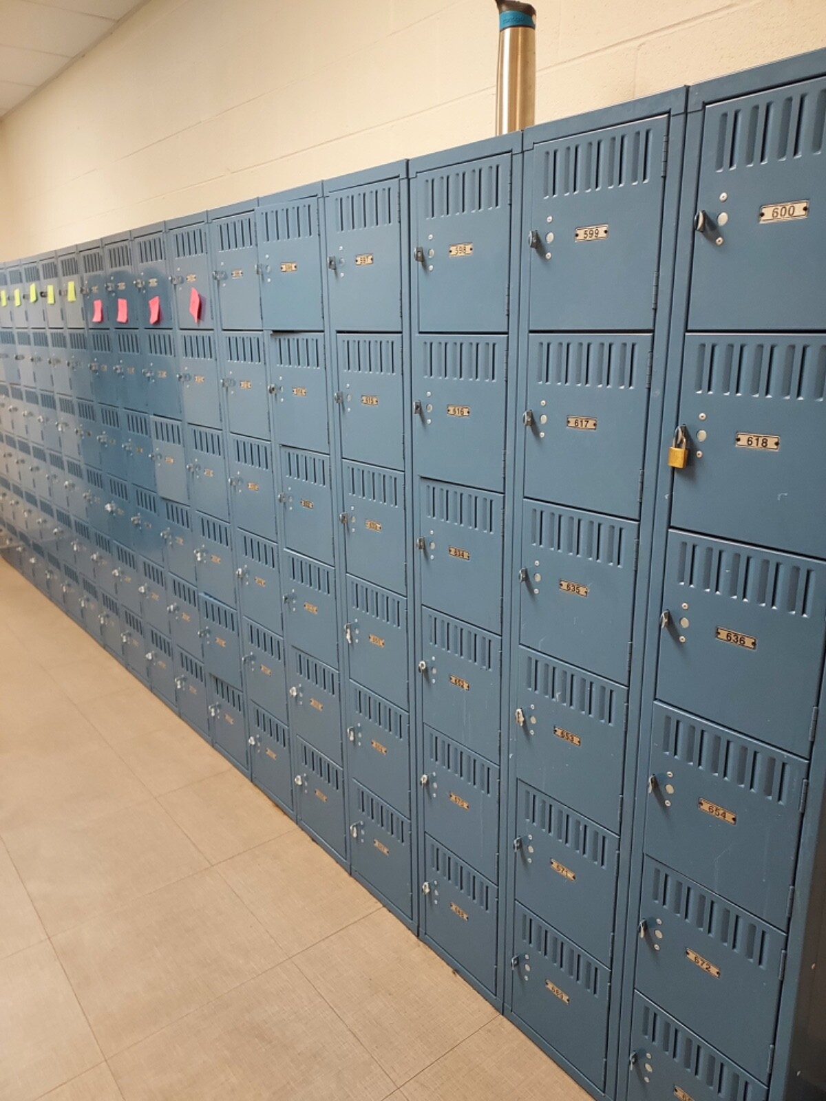 Employee Lockers Tower of 5- Excellent Condition | eBay