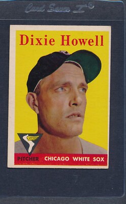 1958 Topps #421 Dixie Howell White Sox EX/MT *5003 | eBay