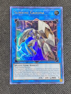 YuGiOh! - Sunvine Gardna GFTP-EN022 Ultra Rare 1st Edition Near Mint | eBay