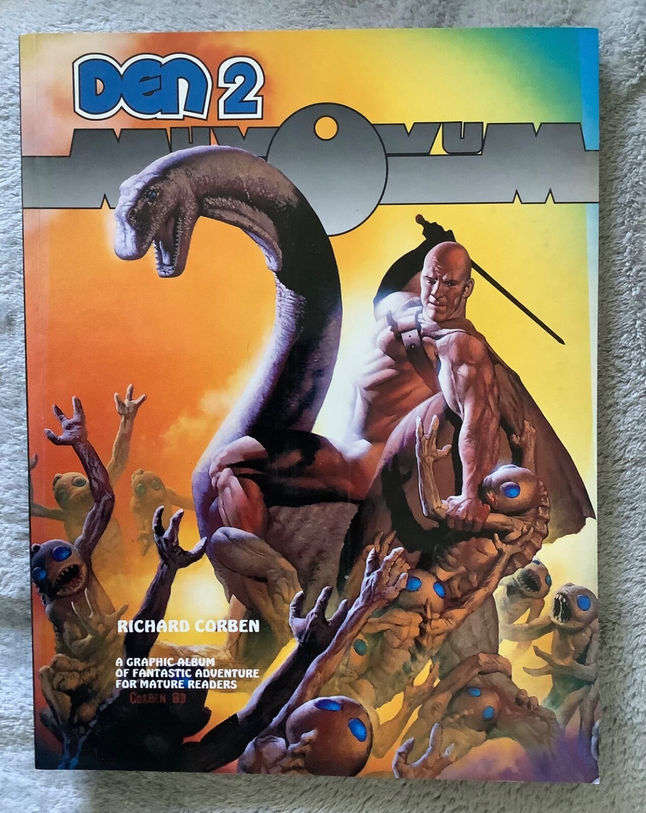 RICHARD CORBAN DEN 2 MUVOVUM, FANTAGOR PRESS GRAPHIC NOVEL PAPERBACK ...