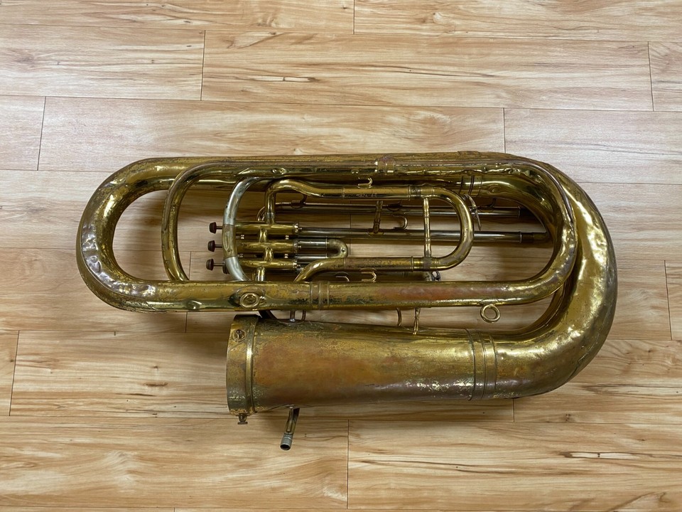 Vintage Besson Tuba 3-Valve 4/4 recording model - Body Only, No Bell | eBay