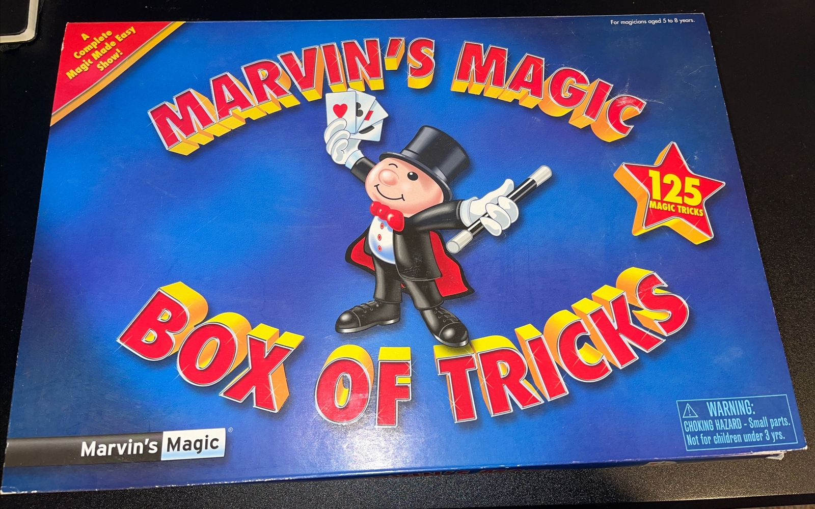 Marvin’s Magic Box of Tricks - 125 Magic Tricks Set for Girls & Boys | eBay