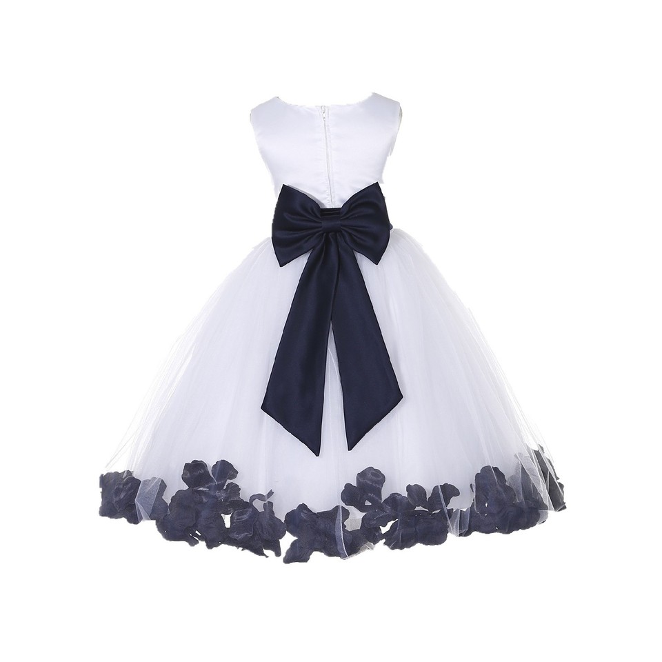 Wedding Flower Girl Dress Birthday Girl Dresses Gradation Pageant Rose ...