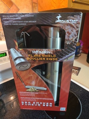 Montana Grilling Gear Smokerin Smoker Set with Handle & Brackets NIB | eBay