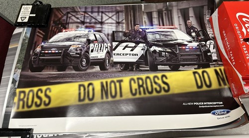 2013 Ford police Interceptor Poster Rare New | eBay.de