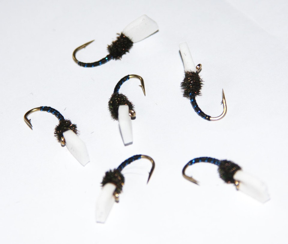 Top Hat Emerger Stalking Bug Buzzer Fly Trout Flies Size 10 12 14 ...