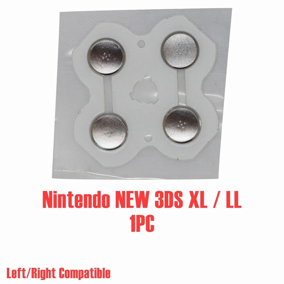 ABXY Button Membrane Conductive Sticker Pad For Nintendo 3DS / NEW 3DS ...