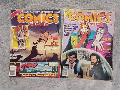 1980s Starlog Comics Scene Magazine Vol 9 And 6 | eBay