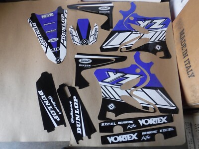 FLU DESIGNS PTS6 TEAM GRAPHICS YAMAHA YZ125 YZ250 2002 2003 2004 2005 ...